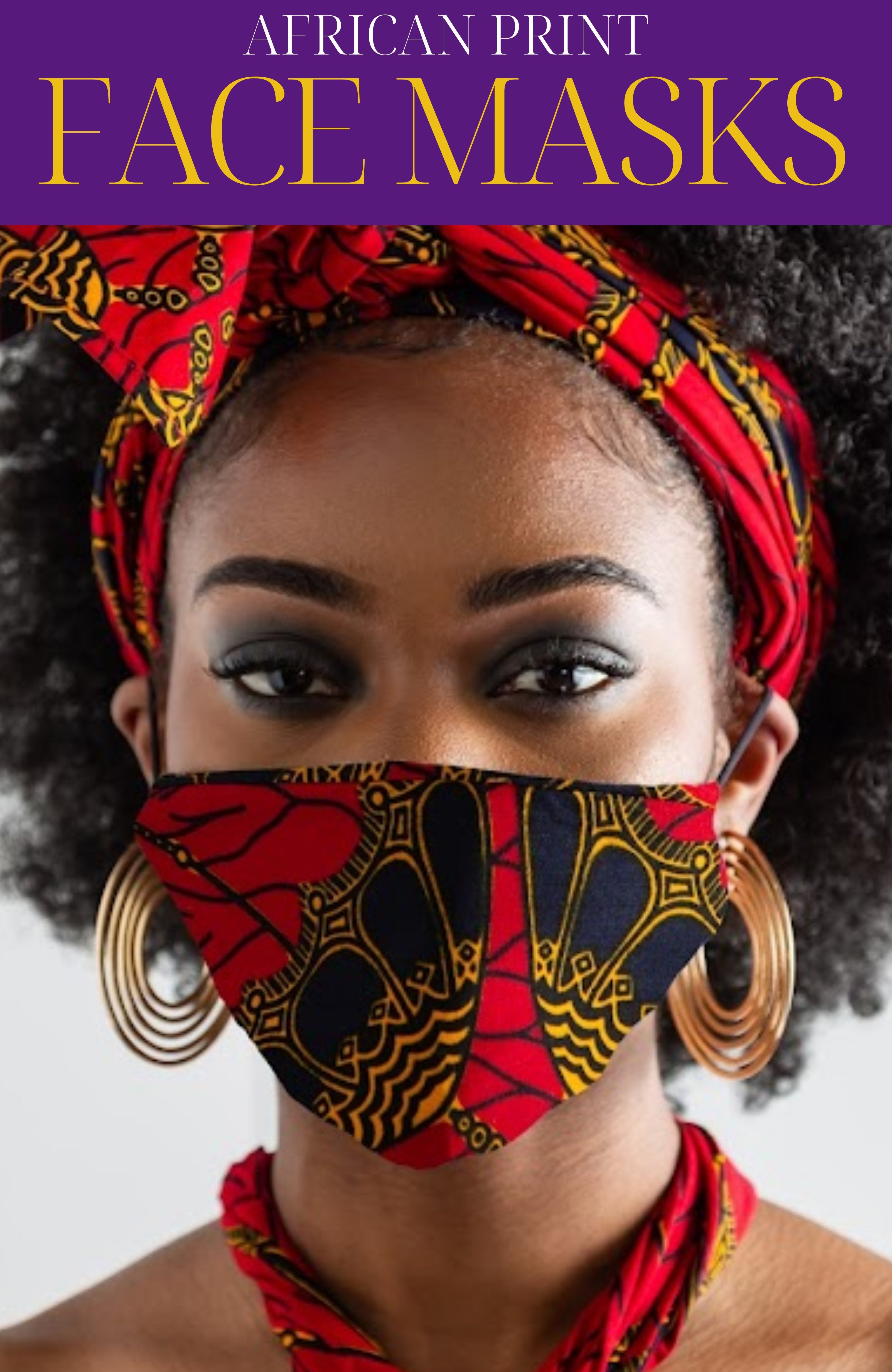 African Print Masks – LAVIYE UK